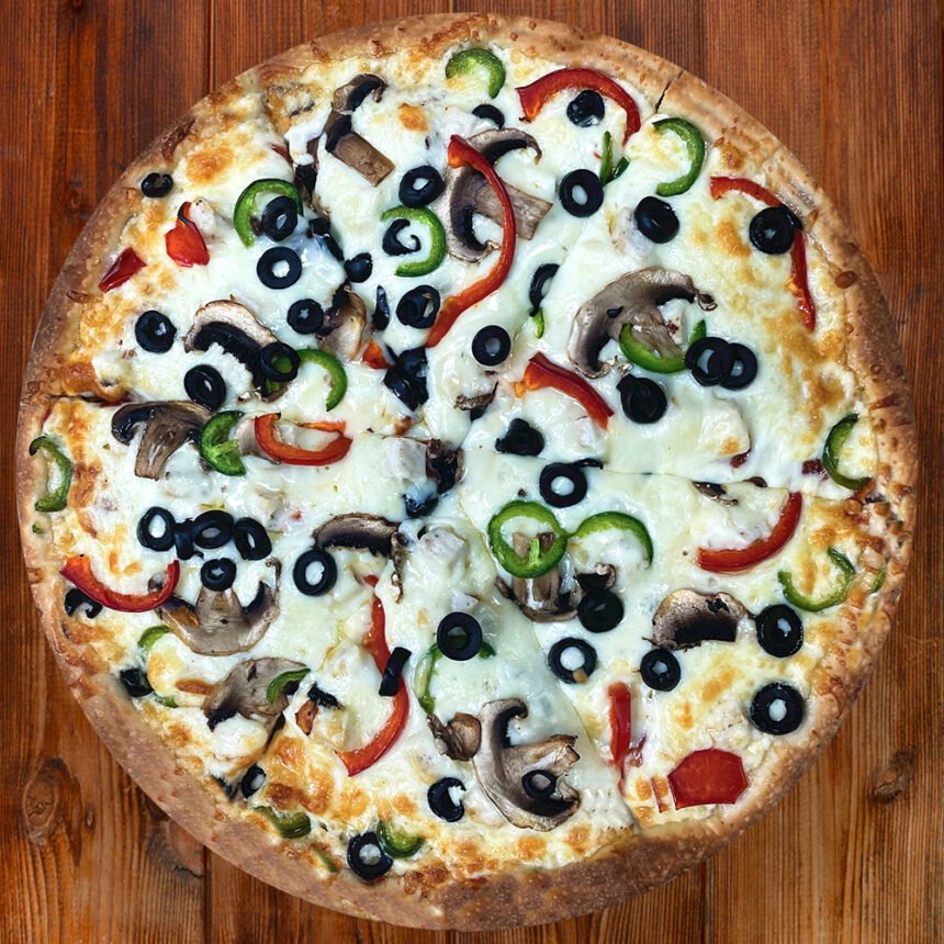 Vegetarian Pizza - Awesome Kitchen Pizza